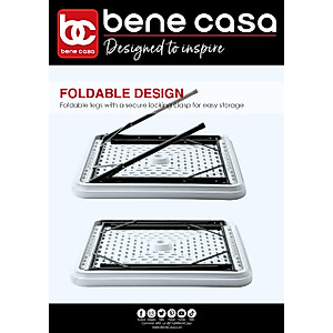 Benecasa Blow Mold Domino Game Table