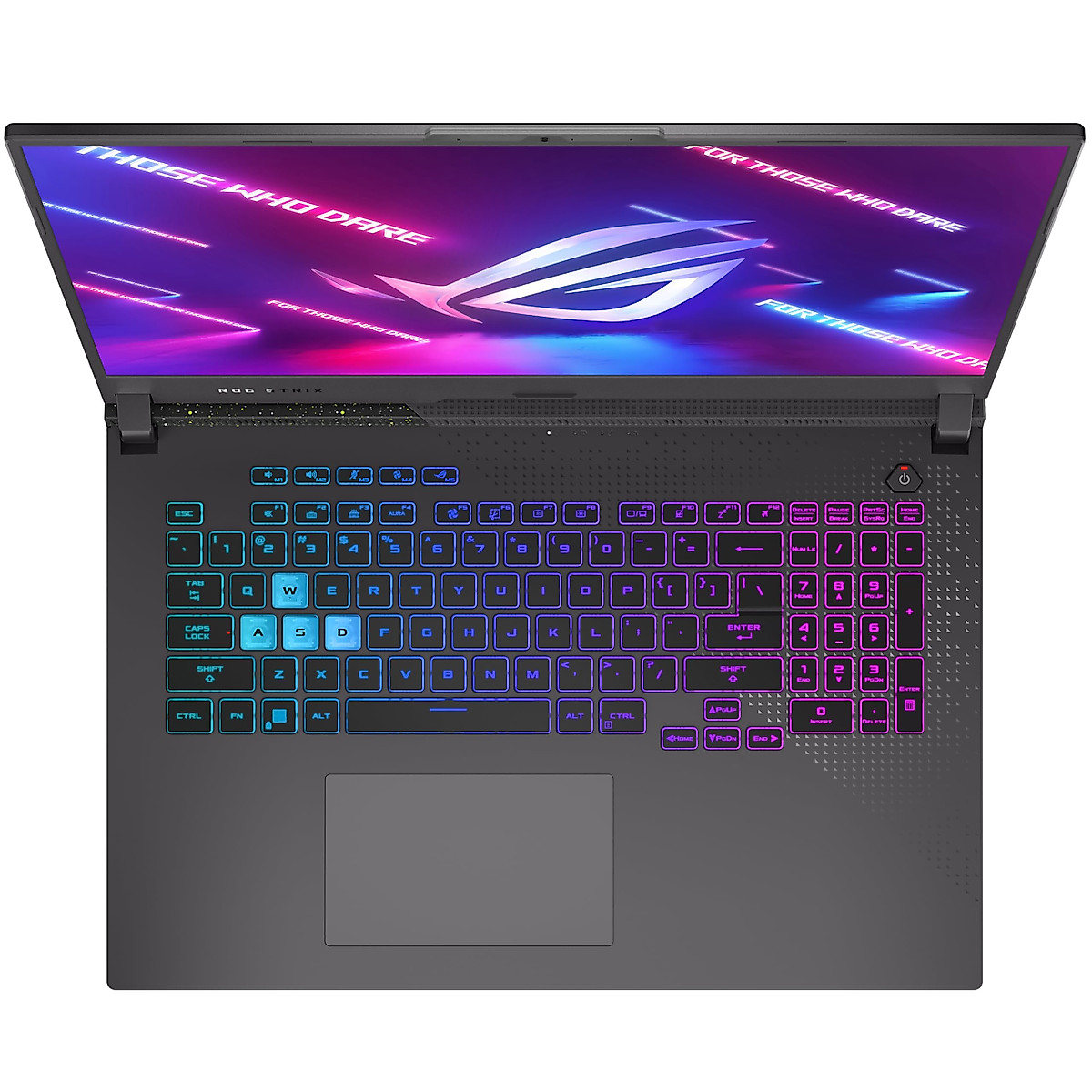 ASUS ROG Strix G17 G713 17.3" 240Hz Gaming & Entertainment Laptop (AMD Ryzen 9 7945HX 16-Core, 32GB DDR5, 4TB PCIe SSD, GeForce RTX 4070, WiFi 6E, Win 11 Pro) w/Dockztorm Hub