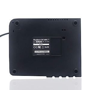 Elefly DC18RC Compatible with Makita 18V Battery Charger DC18RA DC18RD, Compatible with Makita 14.4V-18V LXT Lithium Battery BL1860 BL1850 BL1840 BL1830 BL1815 BL1430 BL1450