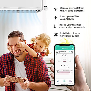 Sensibo Sky 3 Pack, Smart Home Air Conditioner System - Quick & Easy Installation. Maintains Comfort with Energy Efficient App - Automatic On/Off. Wifi, Google, Alexa and Siri.