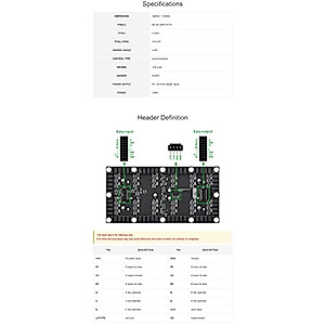 Coolwell Full Color RGB Flexible LED Matrix Panel for Raspberry Pi 4B+ 4B 3B+ 3B 2B+ Zero W WH Pico ESP32 Ardui 2.5mm Pitch 96×48 Pixels Adjustable Brightness and Bendable PCB