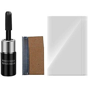 Automotive Glass Nano Repair Fluid-Car Windshield Repair Resin Cracked Glass Repair Kit,Glass Corrector Set, Crack Repairing for Car