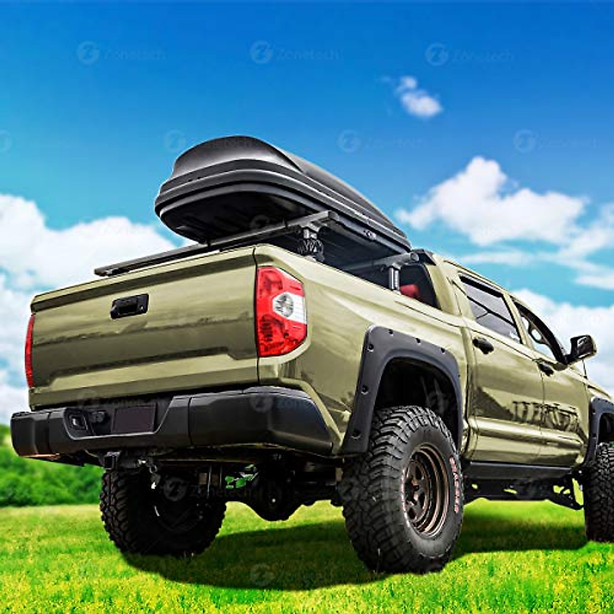 Zone Tech Trailer Hitch Receiver Lock - Premium Quality Anti-Theft 5/8" Pin for Class III IV 2" and 2-1/2" Receiver with Rubber Cap - Durable Metal Weatherproof Receiver (2-Pack)