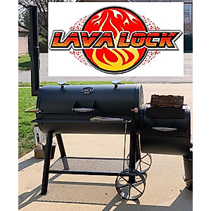18 IN. SMOKE STACK EXTENSION FOR OKLAHOMA JOE'S HIGHLAND OFFSET COOKER USING 3 IN SMOKE STACK
