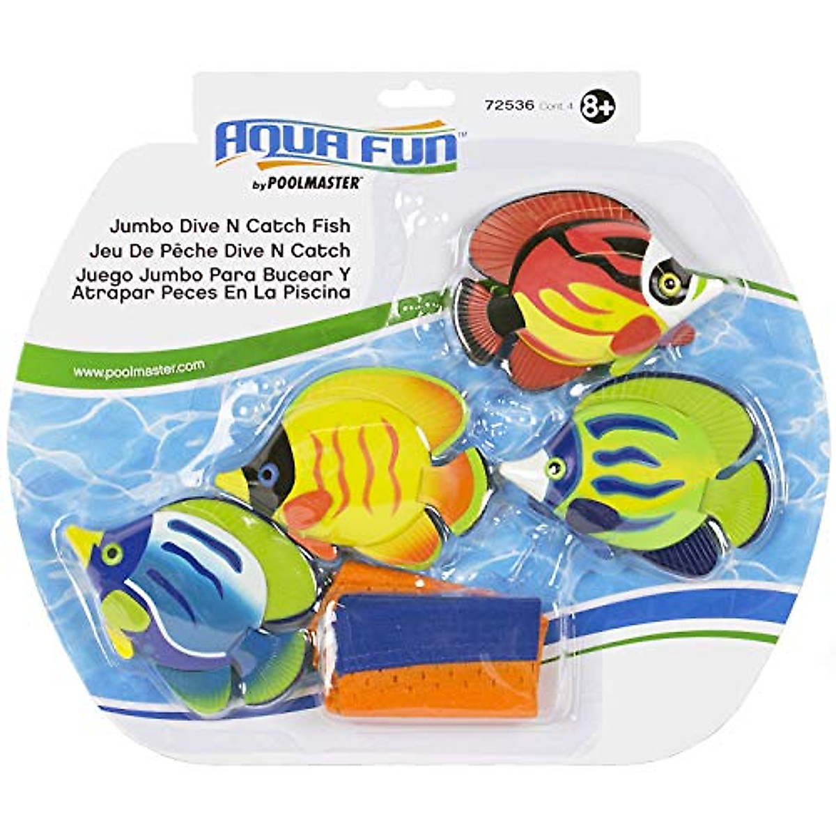 Poolmaster 72536 Jumbo Dive 'N' Catch Fish Game