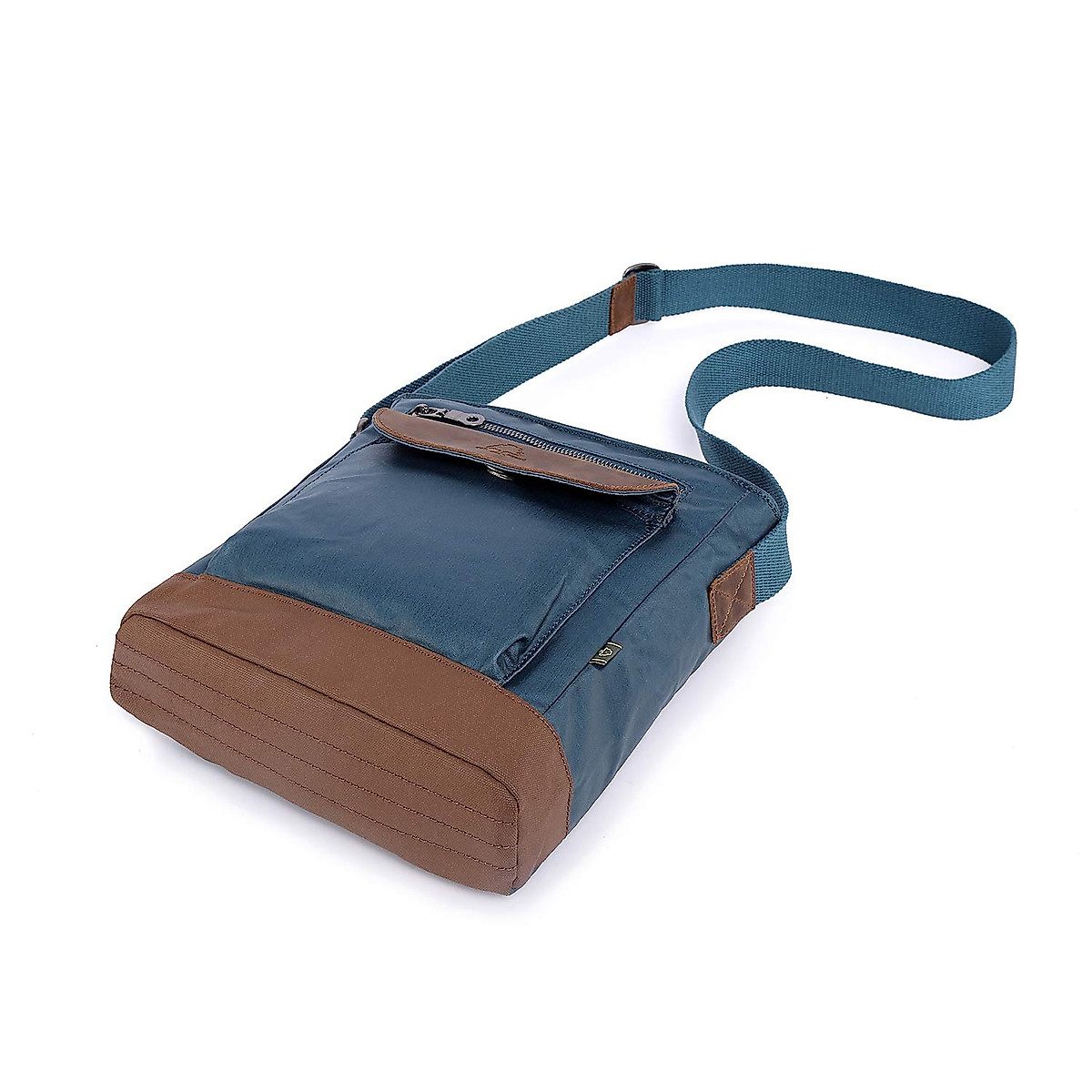 Urban Light Coated Canvas Crossbody Bag (Kale)