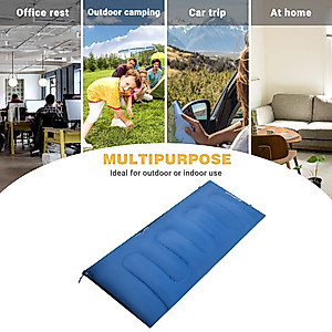 KingCamp Lightweight Envelope Sleeping Bag 55℉ Portable Waterproof Comfort for Cool Warm Hot Weather Compact Backpacking Camping Hiking Travel 70.8"x29.5"