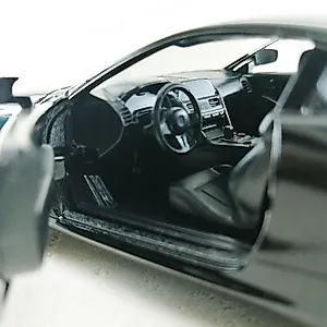 KiNSMART BMW M8 Competition Black Red 5" 1:36 Scale Die Cast Metal Model Toy Car w/Pullback Action