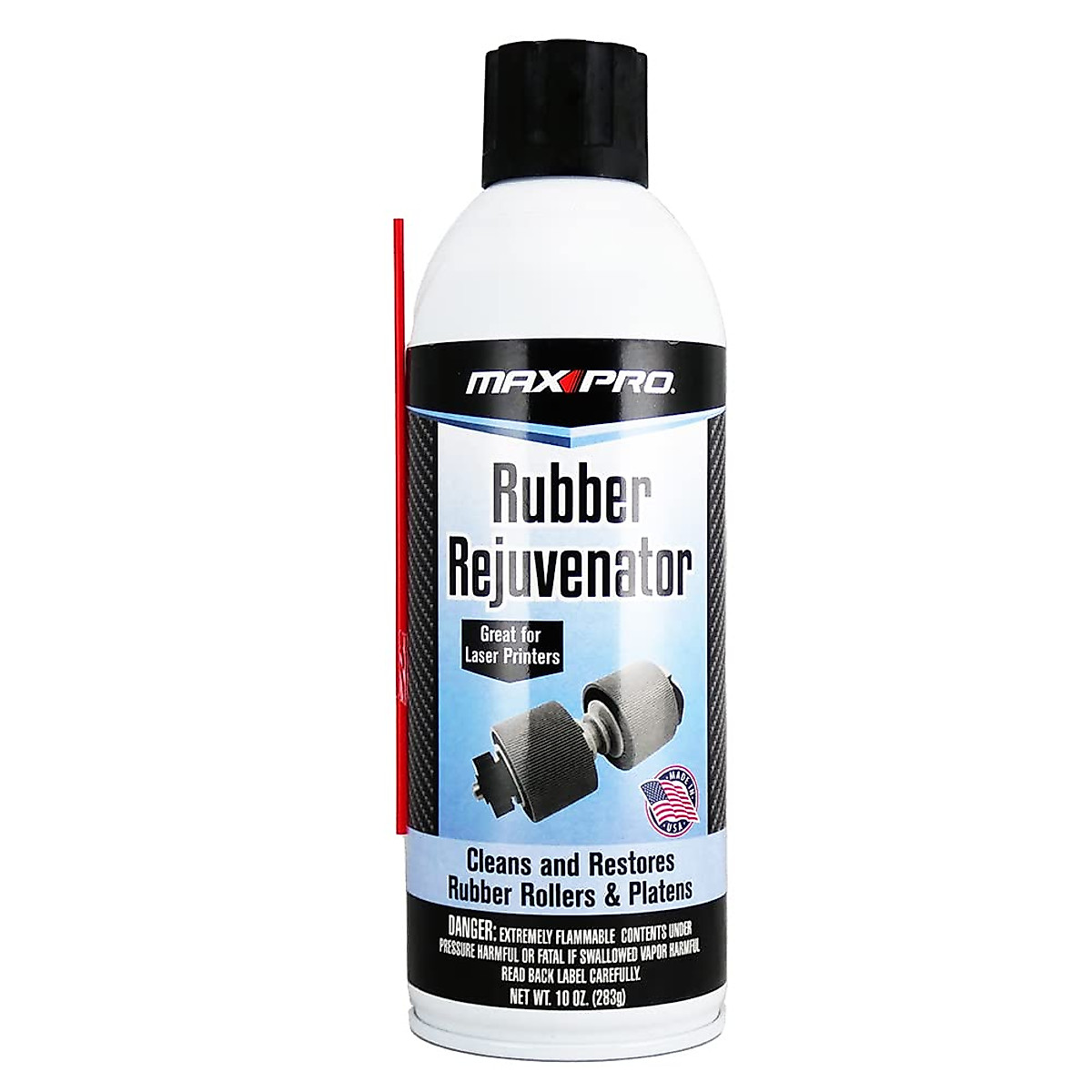 Max Professional 2145 Rubber Rejuvenator - 10 oz.,Black and Silver