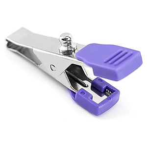 Luejnbogty Veterinary Electrode Clip, 10 Pack Universal Accurate EKG/ECG Limb Clip Multi-Function Clamp Adapters