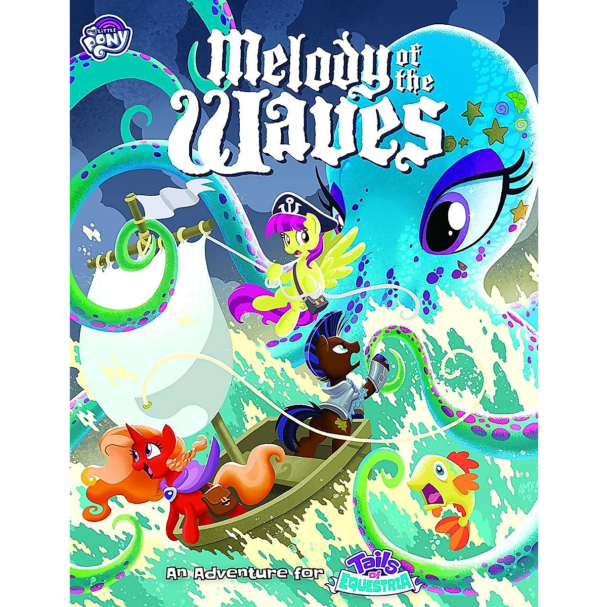 My Little Pony, Tails of Equestria RPG Bundle: Curse of the Statuettes, Haunting of Equestria, Melody of the Waves, and Festival of Lights (4 Items)