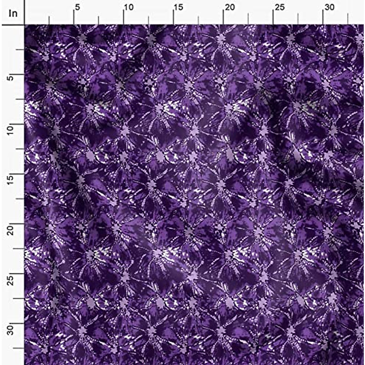 Soimoi Purple Heavy Canvas Fabric Batik Tie-Dye Print Upholstery Fabric, Fabric for Home Accents Fabric by The Yard 58 Inch Wide
