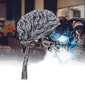 Welders Cap Helmet, Fire Head Protective Hat Adjustable Welding Safety Cap Breathable and Cool for Mechanical Operations, Metal Processing
