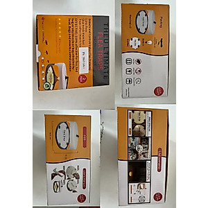 4 Pack Flea Trap Indoor Flea Light for Inside Your Home with 8 Sticky Disc & 12 Bulbs & 4 Electric Wires Pet and Kid Healthly,Sticky Bed Bug Trap Pest Control