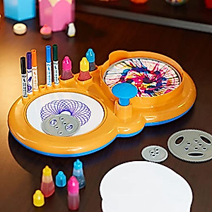 Crayola Spin & Spiral Art Station Deluxe, DIY Crafts, Toys for Boys & Girls, Gift, Ages 5, 6, 7, 8
