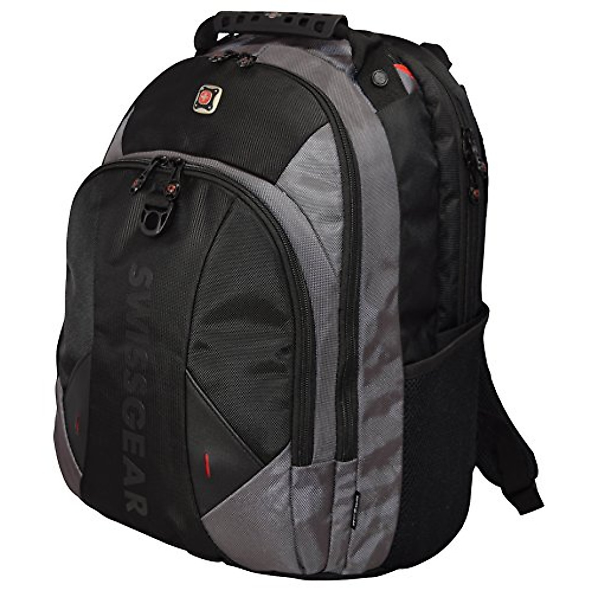 SwissGear Pulsar 16 Padded Laptop Backpack - Black/Gray