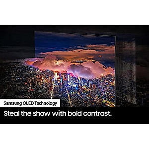 SAMSUNG QN55S90CAFXZA 55 Inch OLED 4K Smart TV 2023 (Renewed) Bundle with 2 YR CPS Enhanced Protection Pack