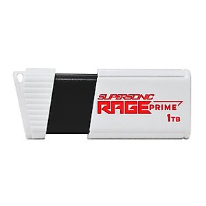 Patriot Supersonic Rage Prime USB 3.2 Gen 2 Flash Drive - 1TB - PEF1TBRPMW32U