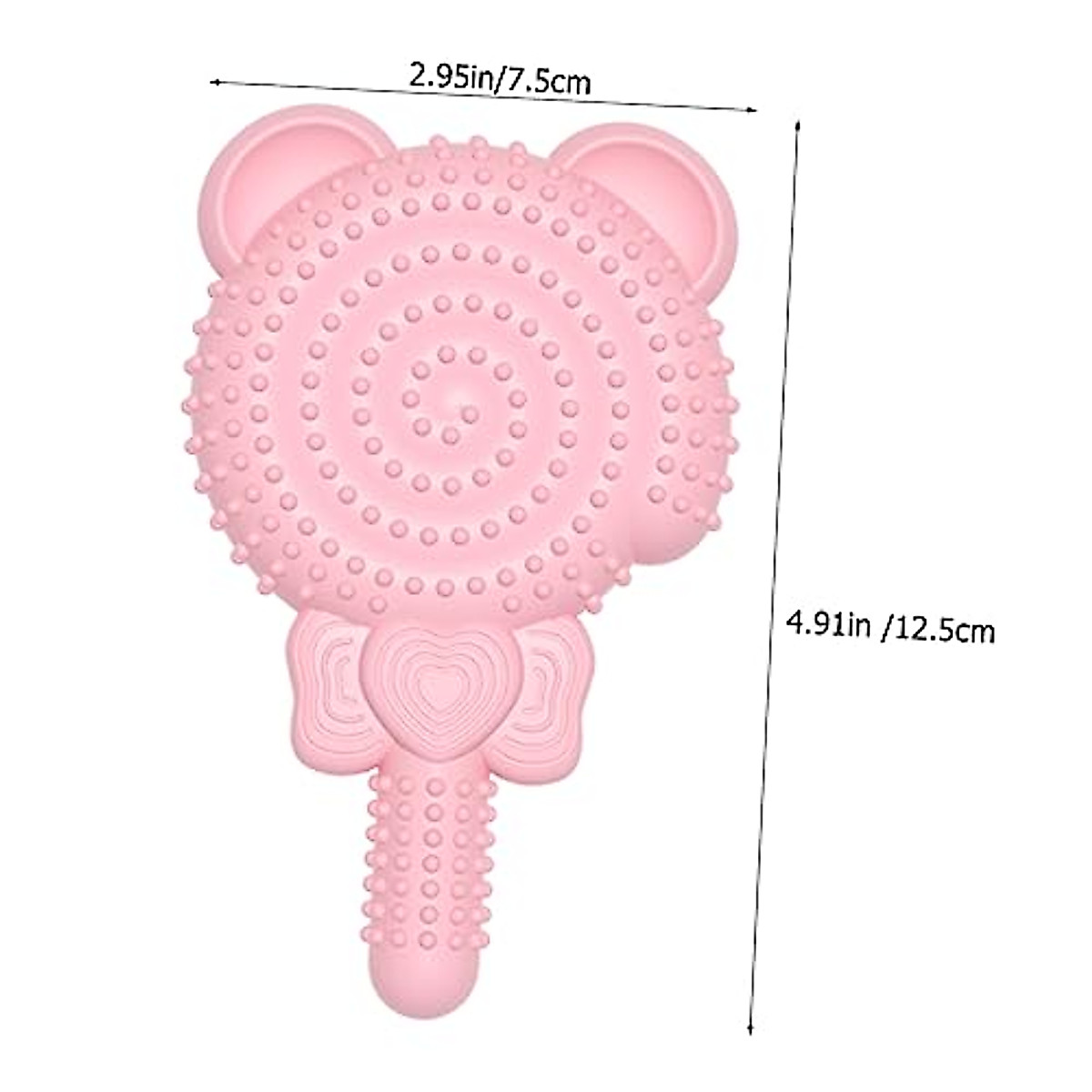 balacoo 3pcs Dog Toy Dog Bite Toys Dental Dog Chew Toys Dog Teething Toys Household Puppy Toy Portable Molar Toy Dog Teeth Cleaning Toy Compact Chewing Toy Dogman Toys The Dog TPR Lollipop