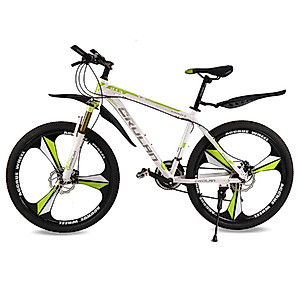 Faruxue 2 pcs Bike , Front and Rear Bike Mudguards Set, Mountain Bike Mudguards for 24 to 28 inch Mountain Bike