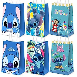 DoYay Party Bags For Stitch Kids Birthday Party Supplies Favors