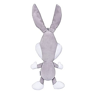 Looney Tunes Bugs Bunny Big Head Plush Dog Toy, Stuffed Animal for Dogs, Medium | 9-Inch Dog Toy for All Dogs | Officially Licensed Dog Toy from Warner Bros