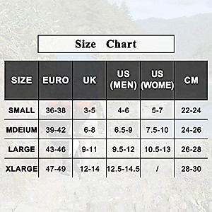 MEIKAN Waterproof Hiking Socks for Men Women, Wading Outdoor Seamless Ankle Cool Pro Mountain Socks 1 Pair (Multicolor, Medium)