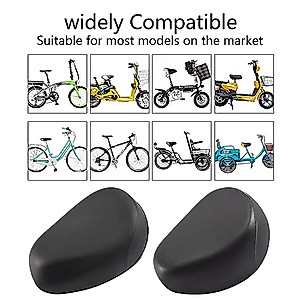 ANXPTIME Bicycles Seat Cushion Electric Bike Cycling Shock Absorption Road Bicycles Cushions Cycling for Men Women Wide Bicycles Seat Cushion