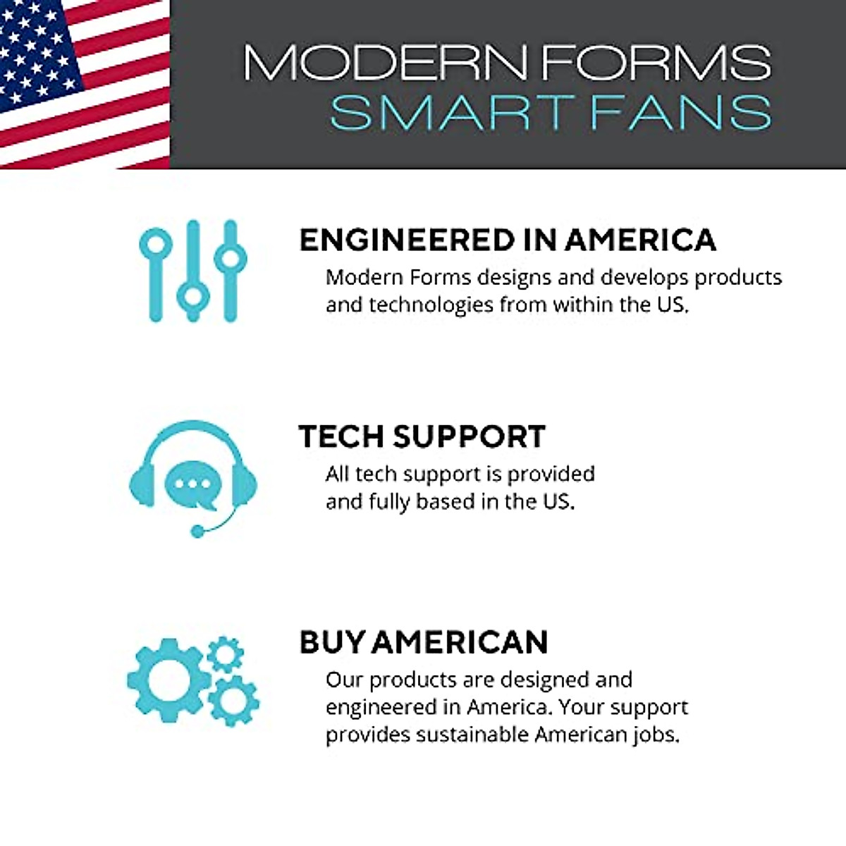 Modern Forms Torque Indoor and Outdoor 3-Blade 70in Smart Ceiling Fan in Soft Brass Matte Black with Remote Control Compatible with Alexa and iOS or Android App