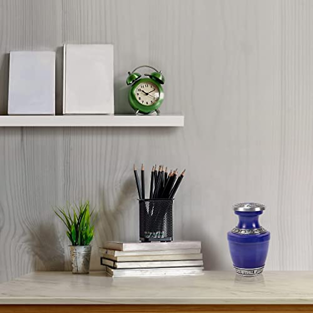 Keepsake Urns, Purple Urns Set of 6, Set of Six Keepsake Urns, Hand Crafted in India by Small Family Business.