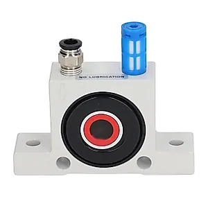 Pneumatic Vibrator, Immediate Stop Large Vibration Force High Low Noise K16 Pneumatic Air Vibrator High Speed for Material Conveying