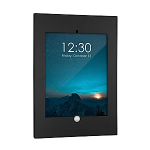 Mount-It! Anti-Theft iPad 8 Wall Mount | Locking iPad 10.2 Wall Kiosk | Security iPad 10.2 Enclosure for 8th Generation iPad 10.2 inch or 10.5 iPad Pro (MI-3772B_G8)