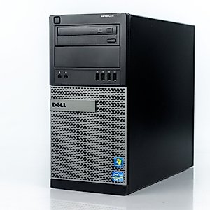 Dell Optiplex 9010 Tower Premium Business Desktop Computer (Intel Quad-Core i5-3470 up to 3.6GHz, 8GB DDR3 Memory, 2TB HDD + 120GB SSD, DVD, WiFi, Windows 10 Professional) (Renewed)