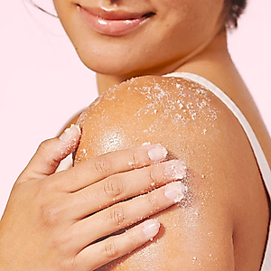 HERBIVORE Coco Rose In-Shower Moisturizer and Exfoliating Body Scrub with Virgin Coconut Oil and Shea Butter, Plant-based, Vegan, Cruelty-Free, 8 oz