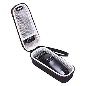 Shaver Case - LTGEM EVA Hard Travel Case for Men Electric Shaver Within Size 7' L-3' W-2.6' H inches - Travel Protective Carrying Storage Bag (Sale Case Only)