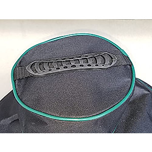 Grill Cover to Fit Medium Big Green Egg Medium Ventilated Black Big Green Egg Grills in Nests -Premium Products Brand - Waterproof - 2 Year no BS Warranty!