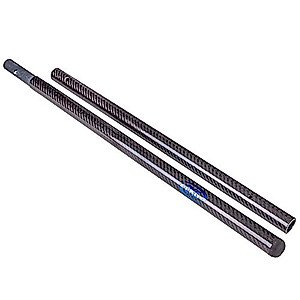 CKG Carbon Fiber Travel Sand Scoop Shovel Handle Universal Lightweight Pole for Beach Metal Detecting Long Rod with 28.5mm/1 1/8" Diameter