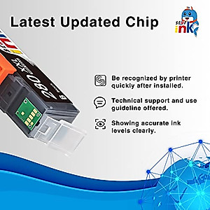 st@r ink Compatible Ink Cartridge Replacement for Canon PGI-280 XXL 280XXL PGBK for Pixma TR8620 TR8620a TR8520 TR7520 TS9120 TS8320 TS8220 TS6120 TS6220 TS6320 Printer(2 Packs)