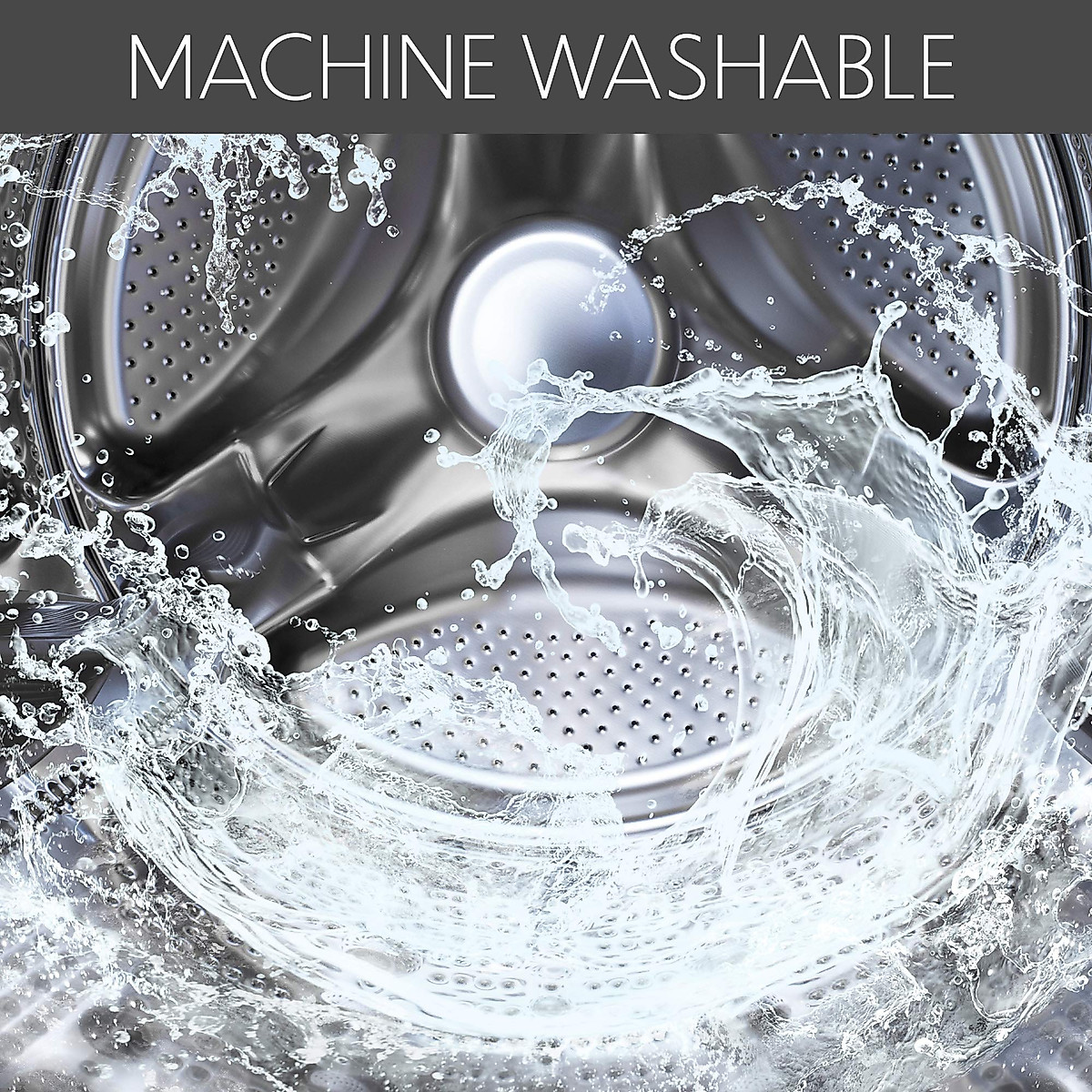 LotFancy Under Sink Mat for Kitchen, 36" x 30", with Absorbent Fabric and Anti-slip Waterproof Backing, Washable Under Cabinet Liner, Reusable Shelf Protector, Black