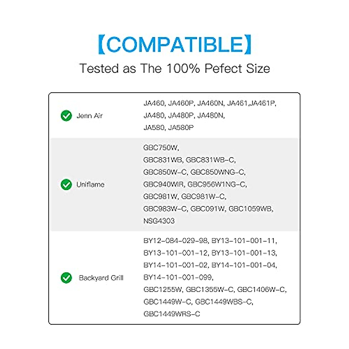 Dtong Grill Igniter Wire kit & Ceramic Electrode Vermont Casting Grill Replacement Parts, Jenn Air Grill Igniter, Ignition Electrode Gas Burner for Uniflame(5-Pack)