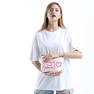 XYANFA Singer Inspired Makeup Bag Fans Gift Las No Lloran Mamiii Music Lover Zipper Pouch