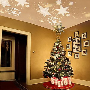 Hourleey Set of 3 Christmas Lighted Gift Boxes, Pre-lit 60 LED Light Up Present Boxes Ornament Decorations with Ribbons for Indoor Outdoor Xmas Tree Home Yard Lawn Decor, Warm White