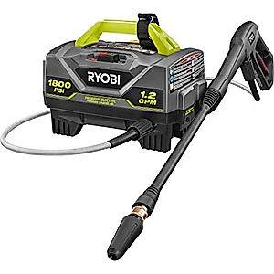 RYOBI 1,800 PSI 1.2 GPM Electric Pressure Washer, RY141820VNM
