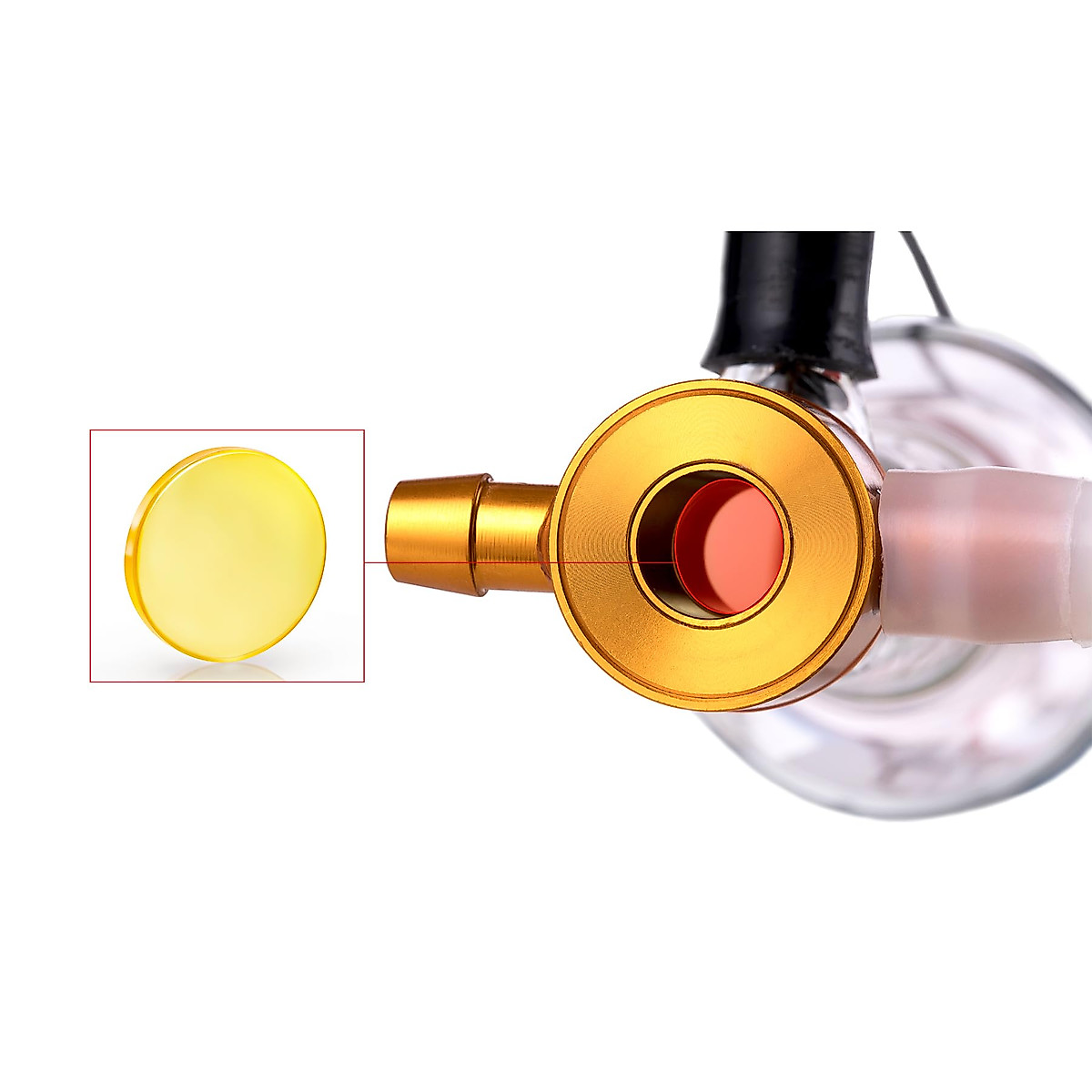 Cloudray CO2 Laser Tube 40W 45W Length 720mm Dia.50mm Glass Tube With Metal Head For 35-45W CO2 Laser Engraving Cutting Machine