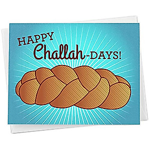 Funny Hanukkah and Jewish Holidays Card -"Happy Challah Days"