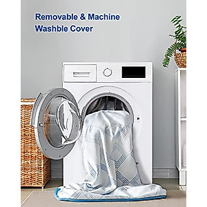 BedStory 2 Inch King Size Memory Foam Mattress Topper, Ventilated Bed Topper with Removable Cover, Soft Foam Mattress Topper, CertiPUR-US Certified