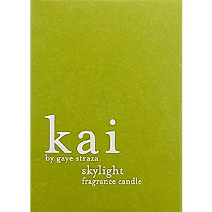 kai Fragrance Candle, Skylight - 40 Hour Burn time, Soy and Coconut Wax, Scented with The Signature kai Fragrance, Vegan, Cruelty rree, Made in The USA