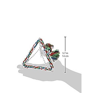 Paradise 6-Cotton Triangle Bird Swing, Small