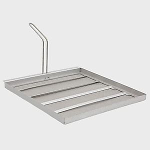 Frymate Commercial Deep Fryer Filter SG14 14“ x 13.5“, Stainless Steel Mesh Skimmer Fryer Strainer, Increase Fryer Oil Lifespan up to 40%