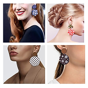 Christmas Silk Screen Stencils for Polymer Clay, 3Pcs Reusable Silk Screen Print Kit, for DIY Polymer Clay Jewelry Making